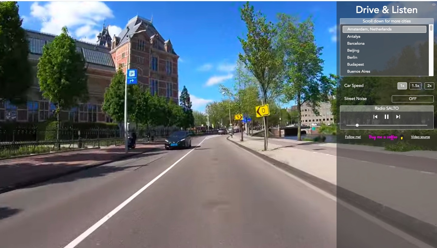 Drive and listen: "dirija" pelas principais cidades do mundo ao som de ...
